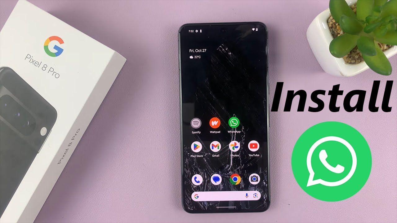 How To Download Install Whatsapp On Android Youtube