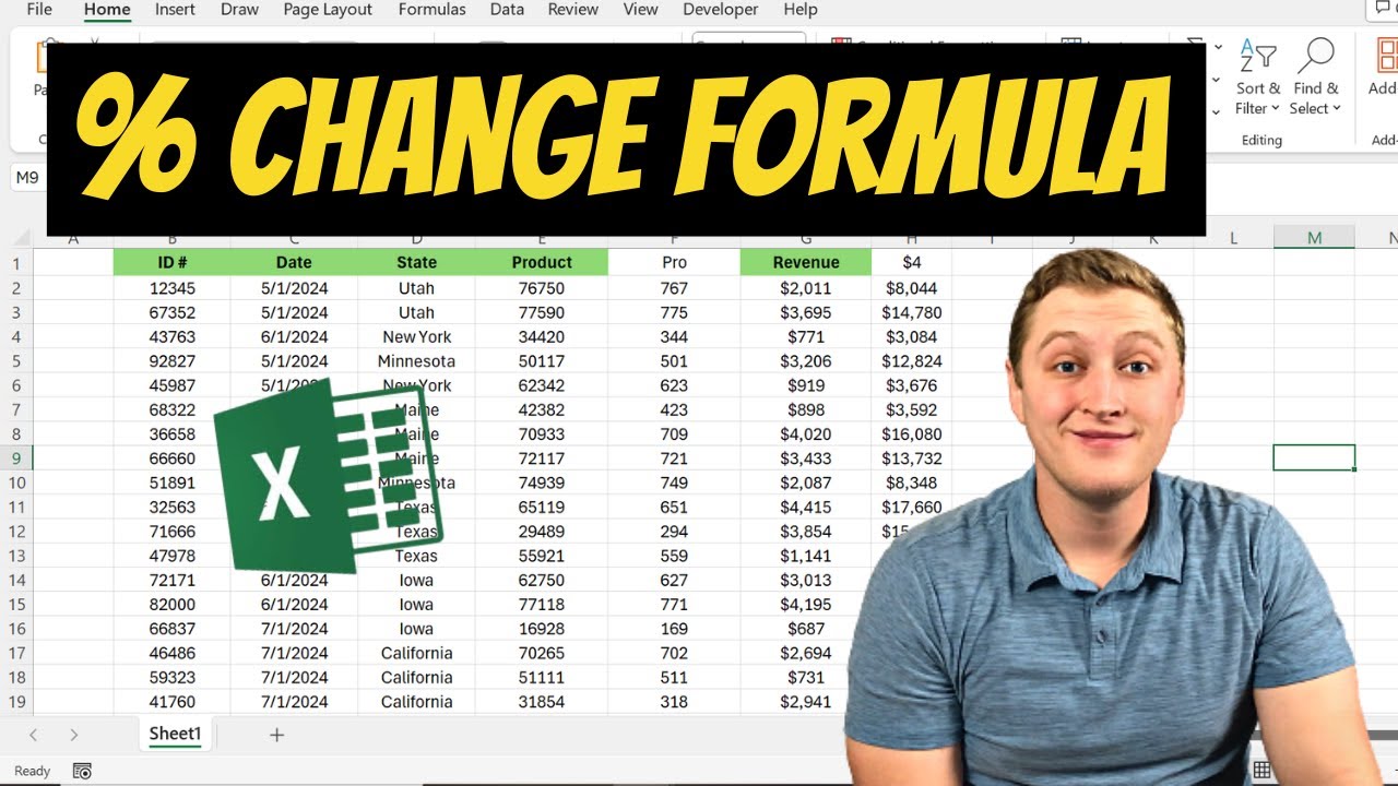 Mastering Percent Change Calculation Easy Tips And Examples Youtube