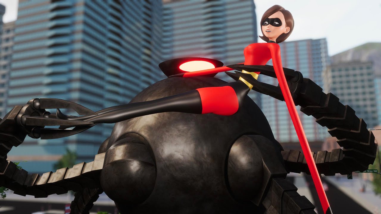 Omnidroid Captures Elastigirl Youtube