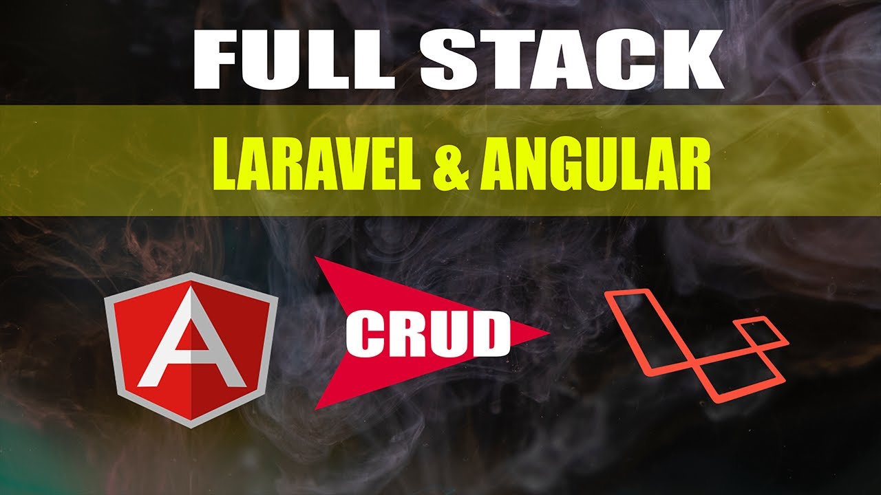 Full Stack Angular Laravel Crud Part 2 Youtube