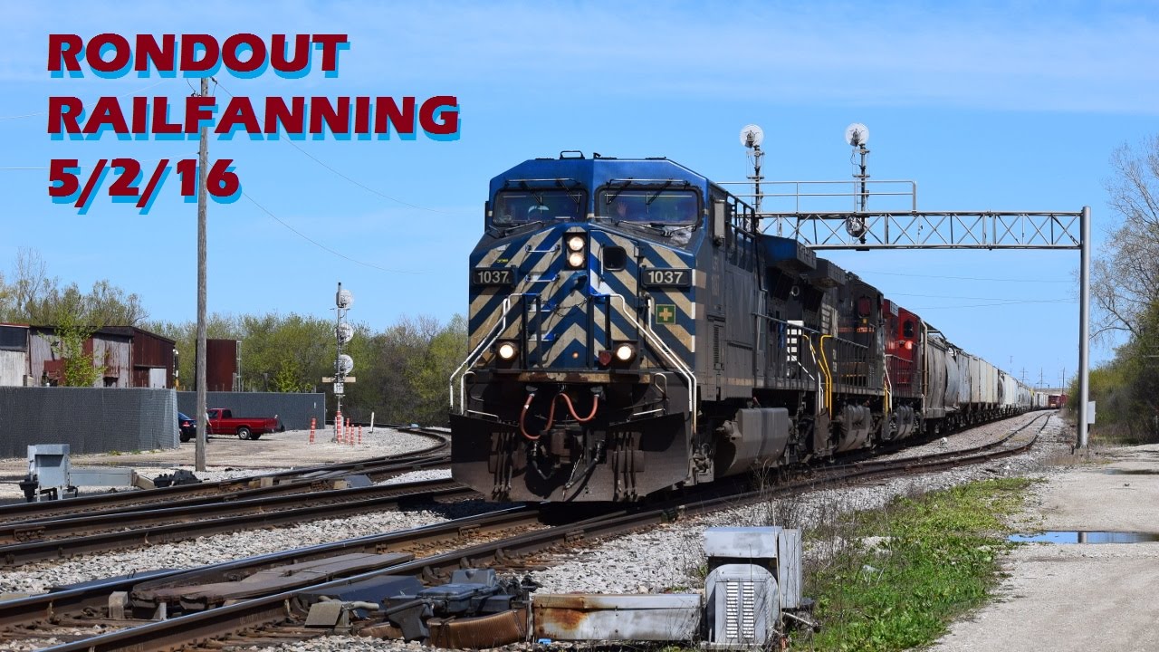 Rondout Railfanning 5 2 16 Youtube