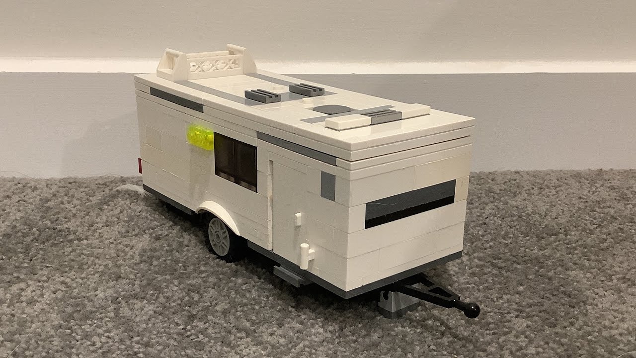 How To Build An Easy Lego Caravan Youtube