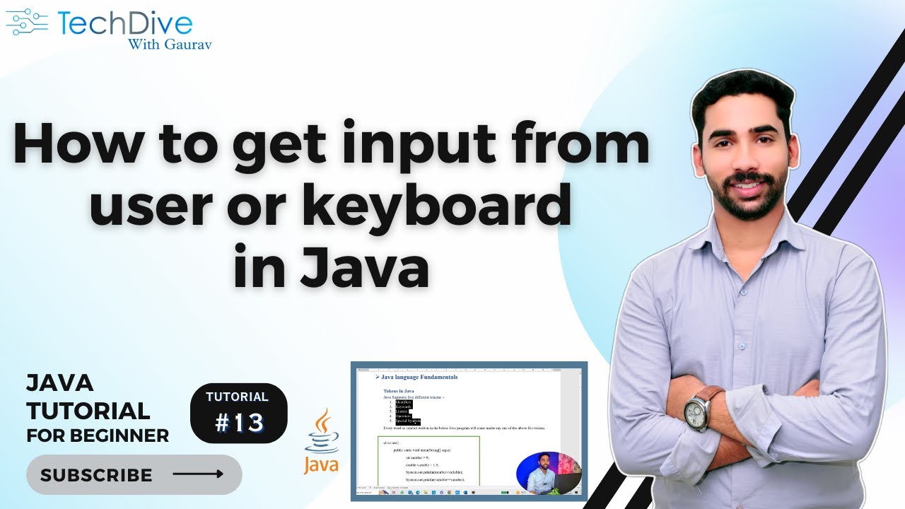How To Get Input From User Or Keyboard In Java With Examples
