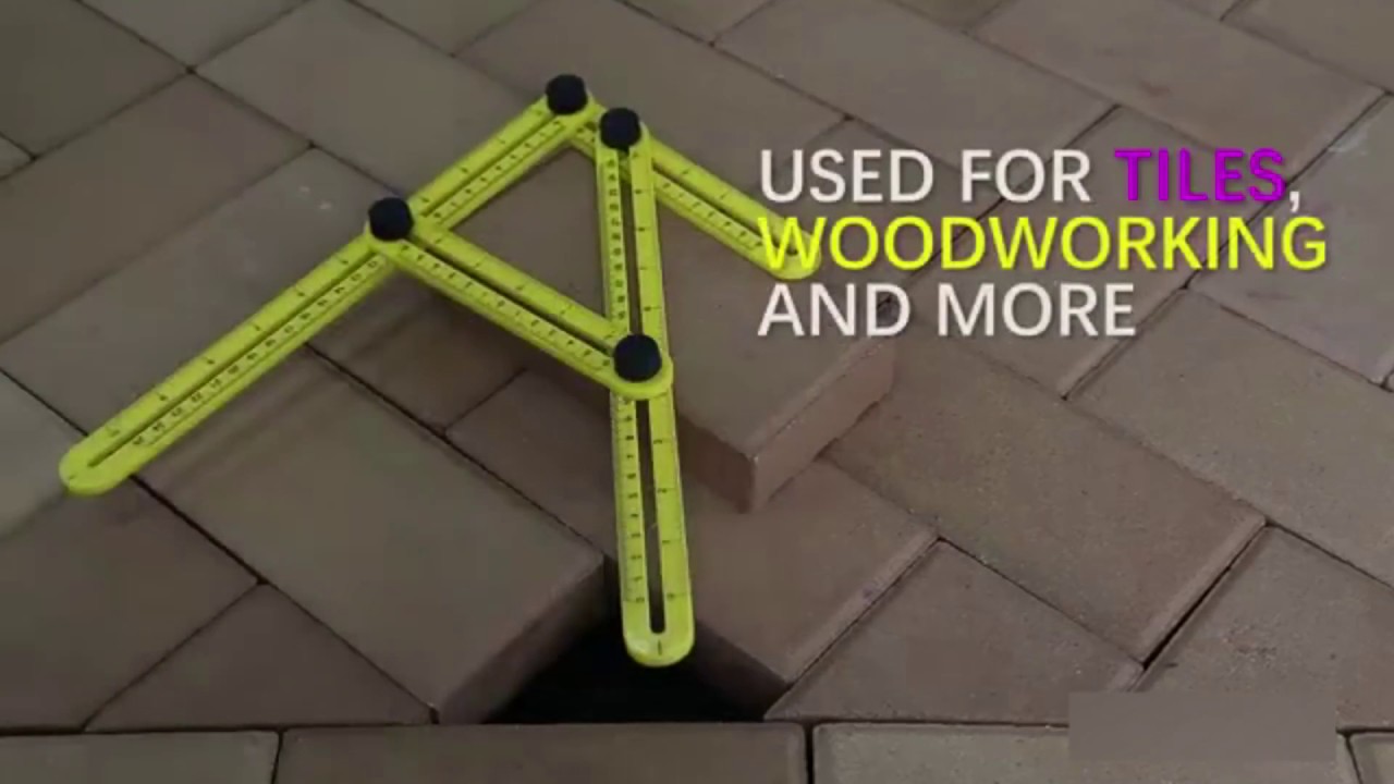 The Ezi Angle Finder Multi Angle Ruler Youtube