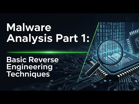 Malware Analysis Part 1 Basic Reverse Engineering Techniques Youtube