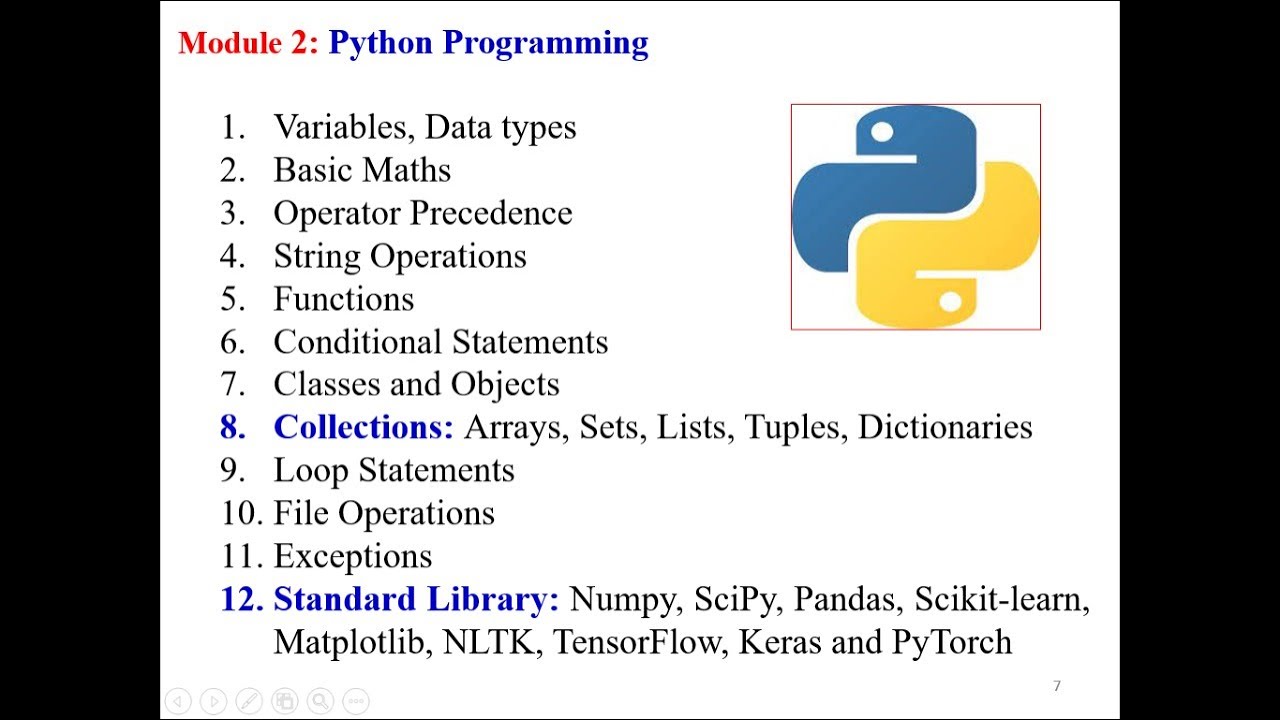 Module 2 Python Programming Cyber Security Youtube