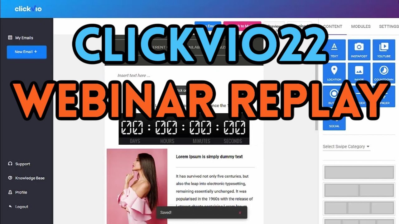 Clickvio22 Review Webinar Replay Demo Bonus The Newer Way To Send