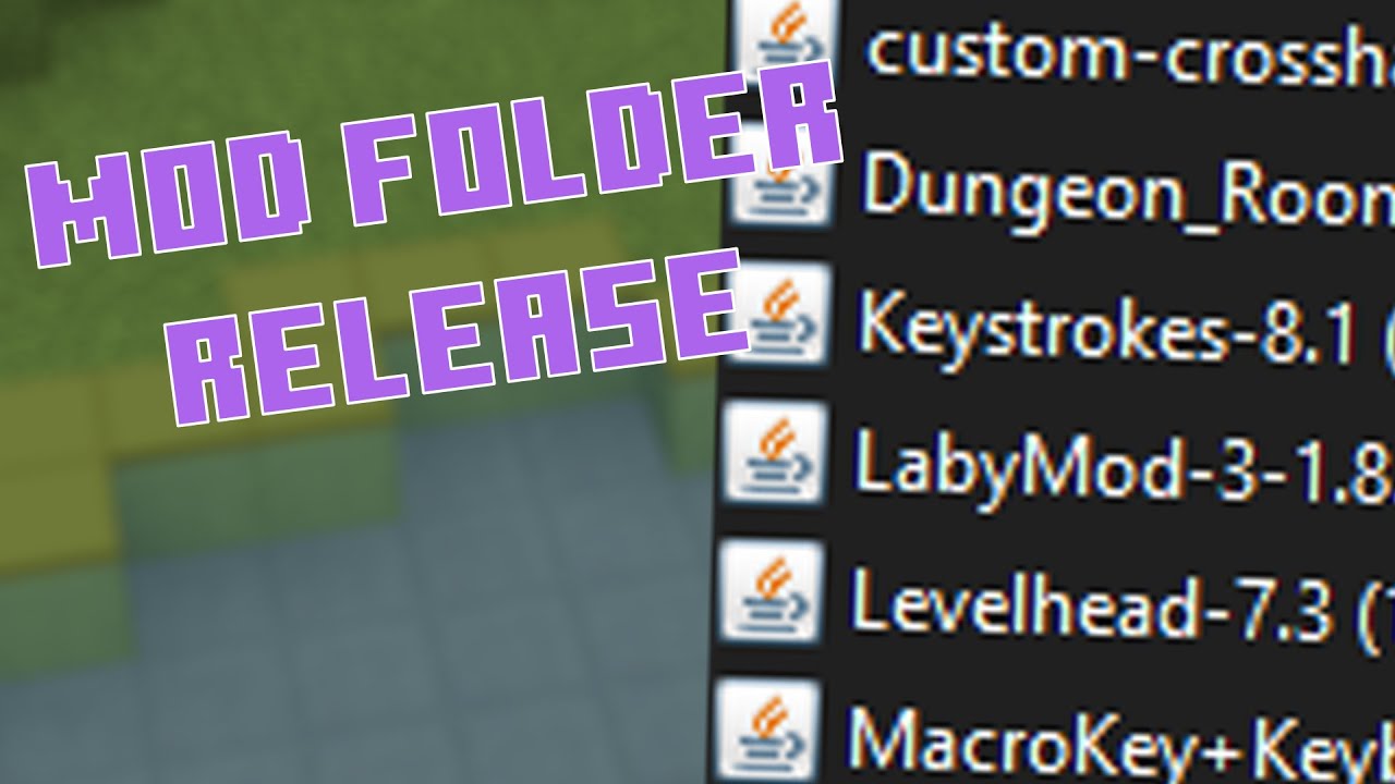 Mod Folder Release Hypixel Skyblock Youtube