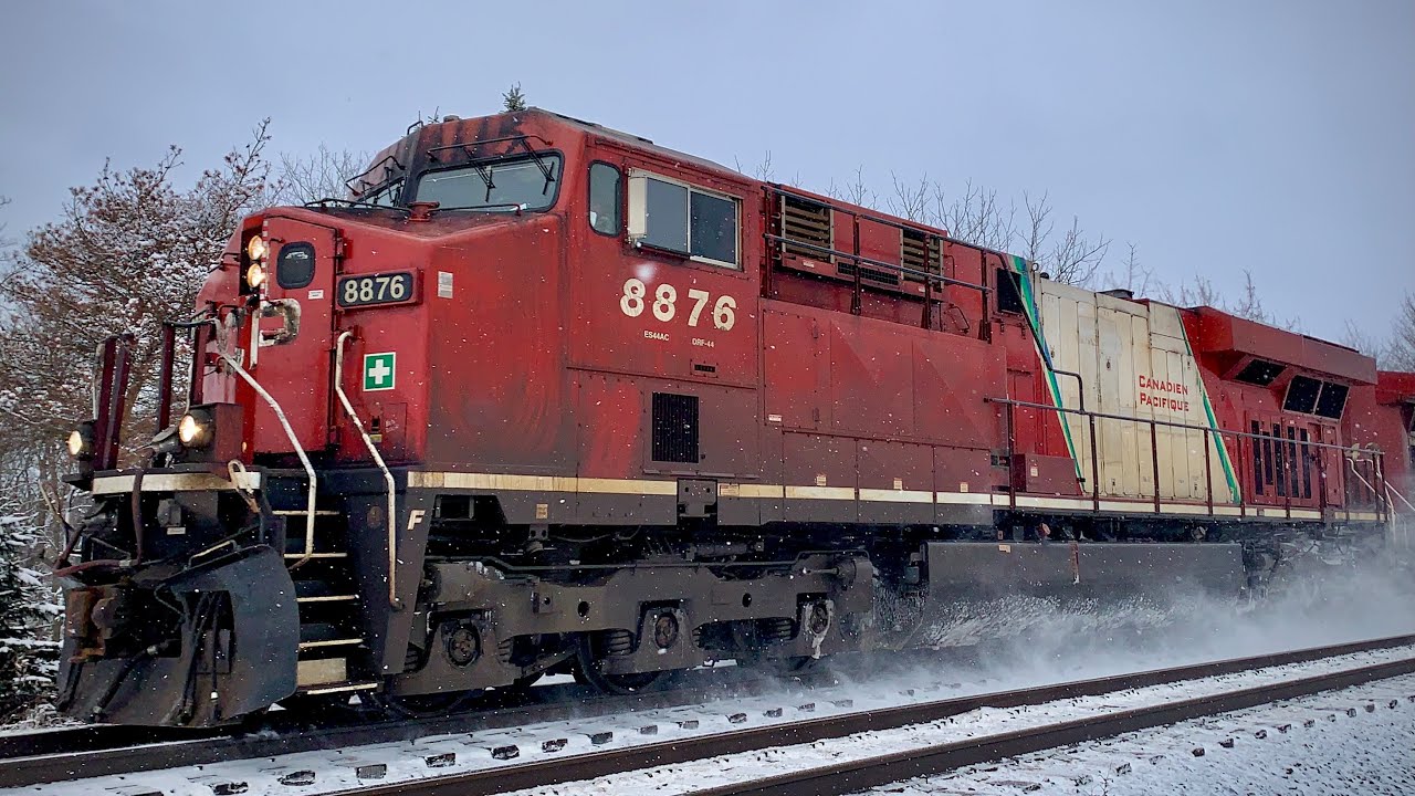 Cp 8876 Vancouver Olympics Unit Leads B728 Gecx 4869 Trails On G107