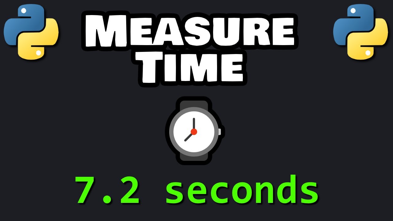 How To Measure Execution Time In Python вњљ Youtube