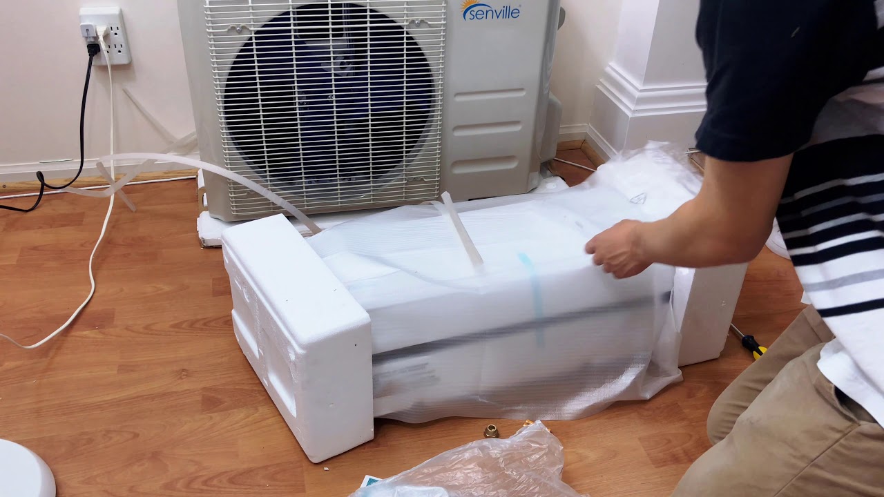 Senville Leto 9000btu 115v Mini Split Air Conditioner Heat Pump