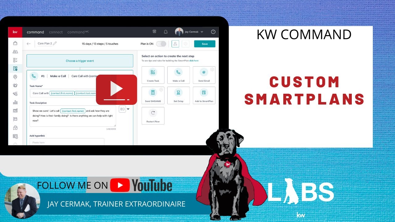 Kw Command Custom Smartplans Care Plan Youtube
