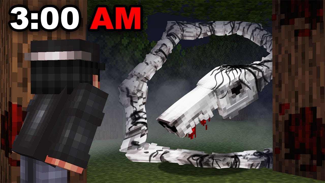 We Survived Minecraft S Scariest Myths At 3 Am Youtube