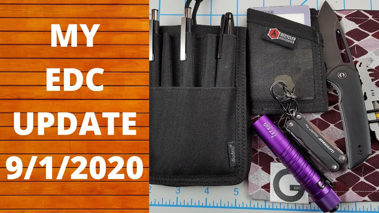 Edc Update 9 1 2020 Whats In My Pockets Everyday Carry Youtube