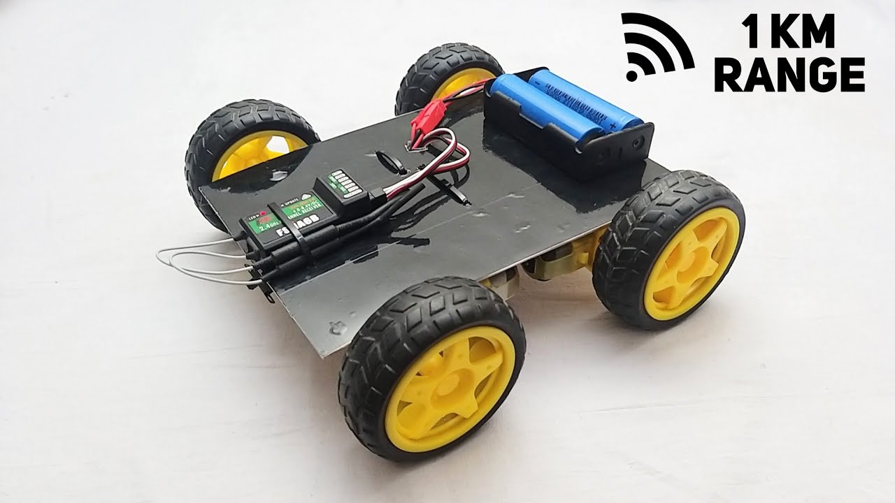 How To Make Rc Robot Car Easy Diy Project Youtube