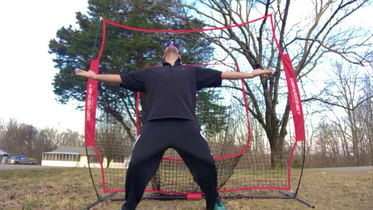 Powernet 7x7 Practice Net And Tee Setup Video Unboxing Youtube