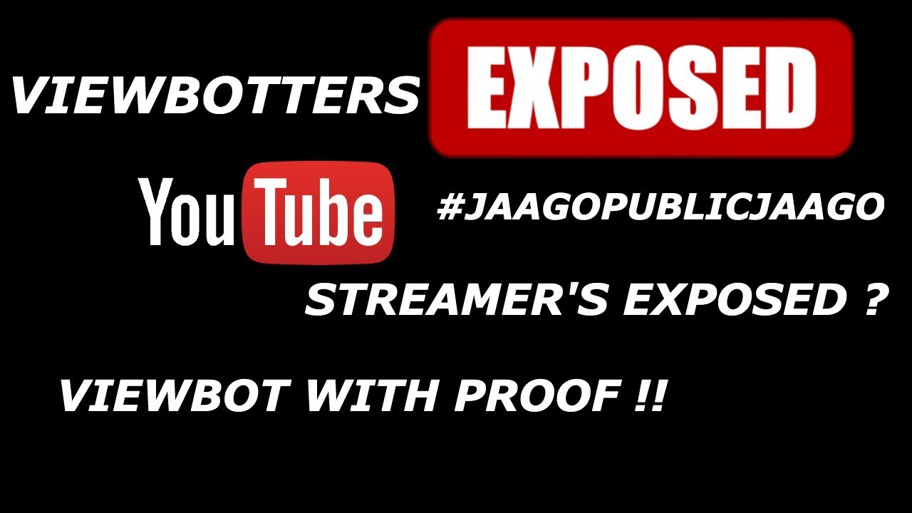 Exposing Viewbotters 1000 Watching Streamers Exposed How To