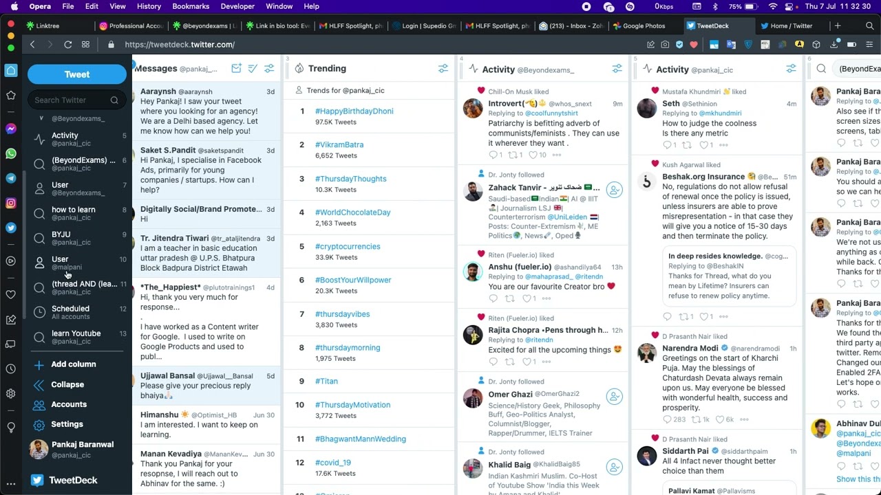 Tweetdeck Tutorial Manage Multiple Twitter Accounts Easily Youtube