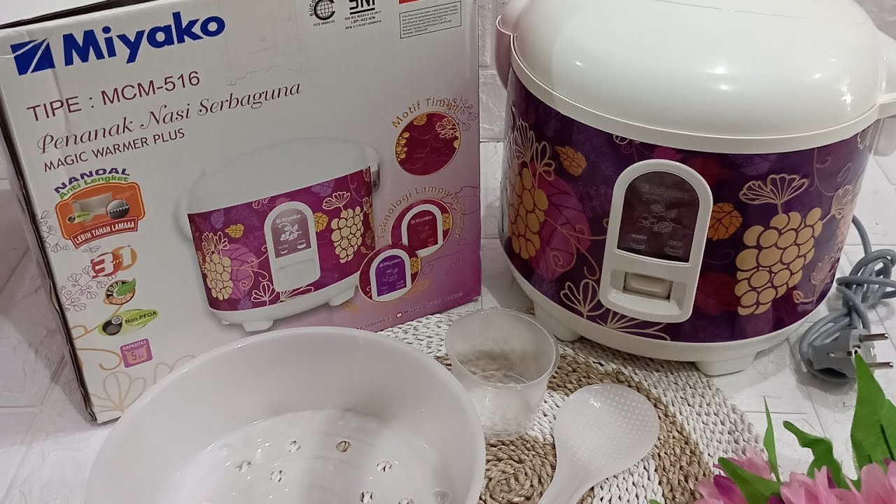 Magiccom Miyako Mcm 516 Motif Timbul Youtube