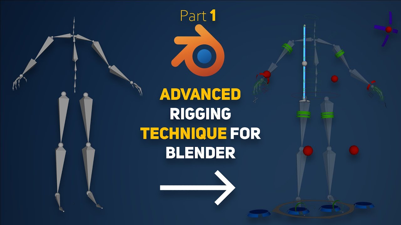 How To Rig Any Armature In Blender Youtube