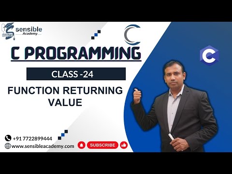 Function Returning Value Youtube