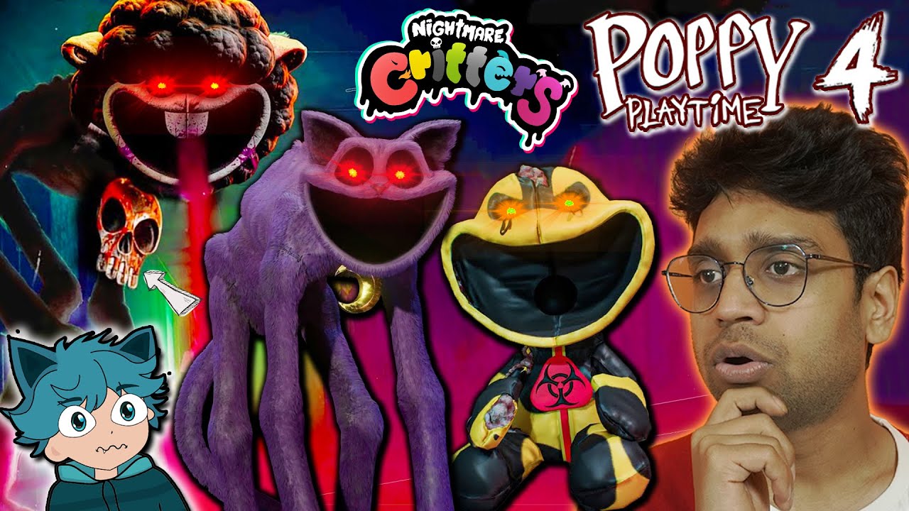 Who Are Nightmare Critters Baba Chops Icky Licky Secrets Poppy