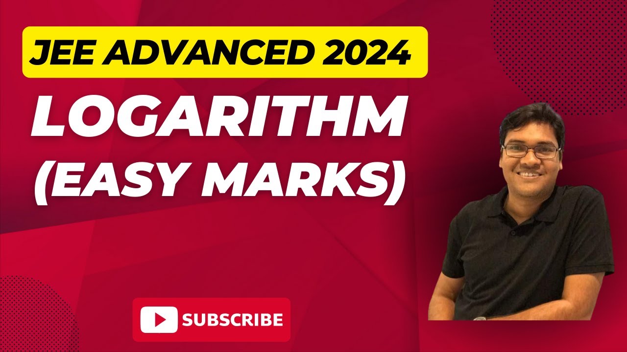 Jee Advanced 2024 Paper 1 Q8 Logarithm Youtube