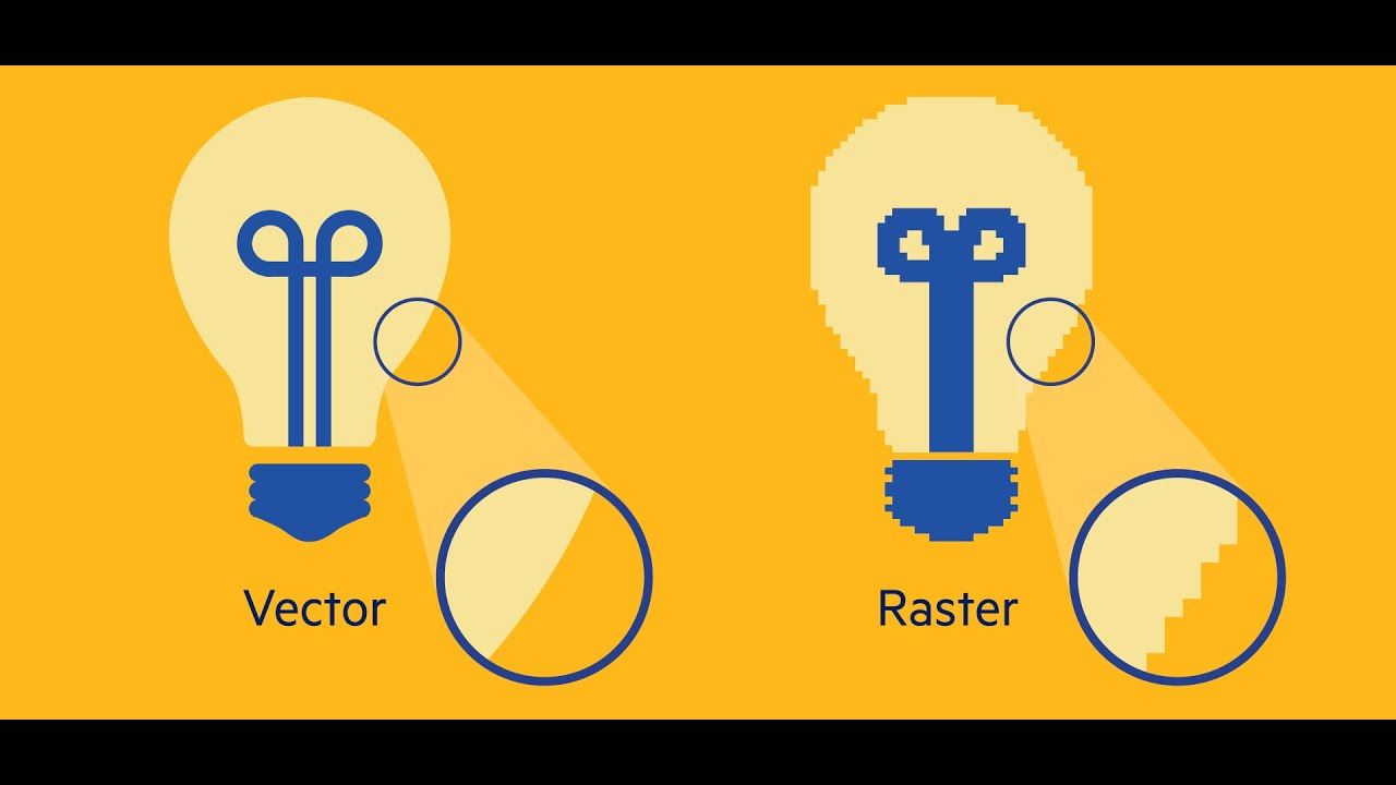 Difference B W Raster Vector Youtube