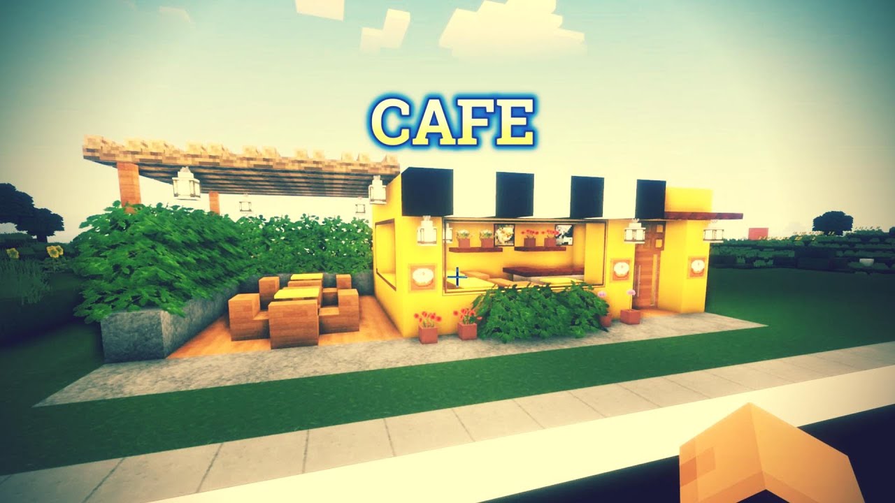Minecraft Minecraft Cafe Tutorial Youtube