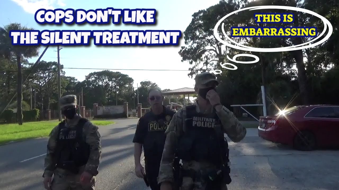 I Don T Answer Questions Cops Embarrass Themselves Youtube