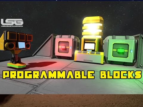 Space Engineers Programmable Blocks C Coding Youtube