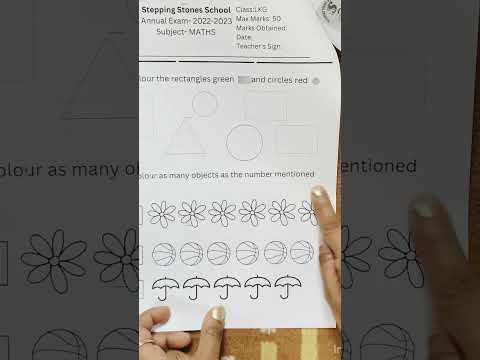 Final Exam Maths Question Paper For Lkg Pp1 Class Lkg Lkgpadhai