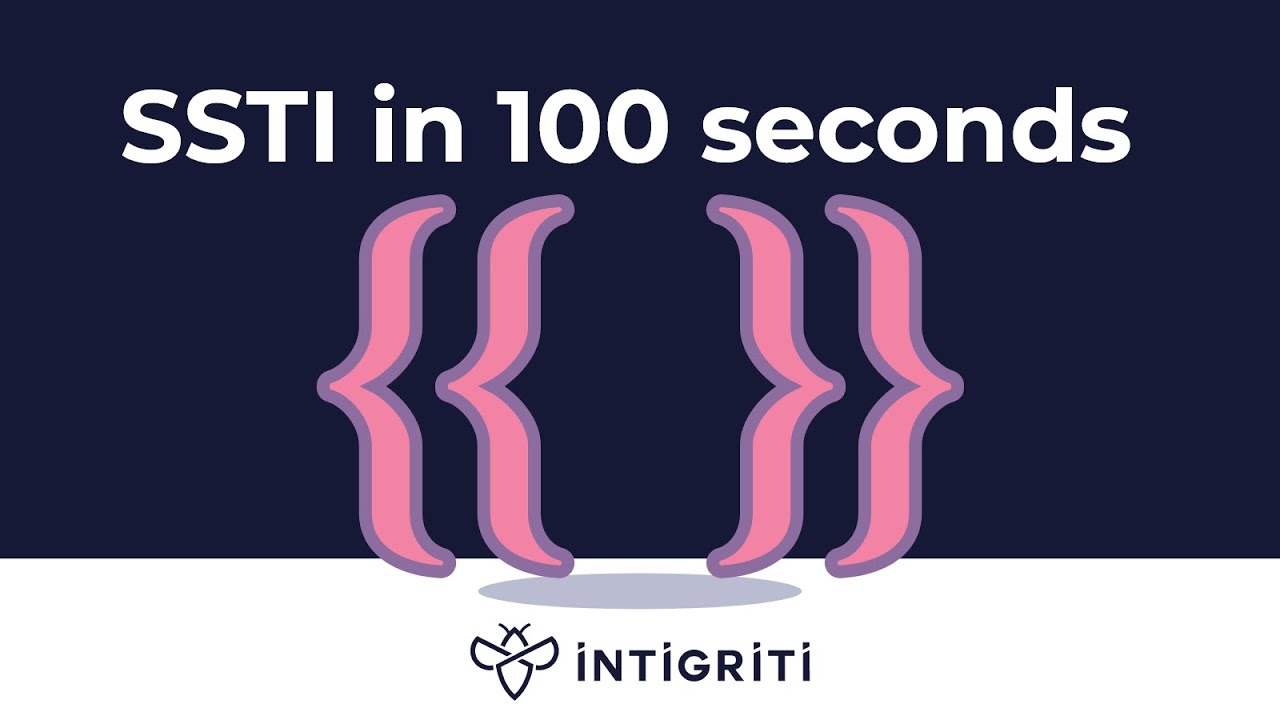 Ssti In 100 Seconds Youtube