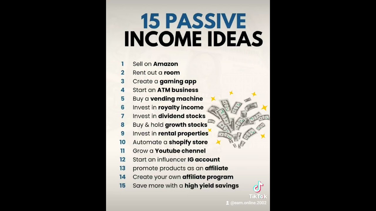 15 Ways To Generate Passive Income Revenue Amplify