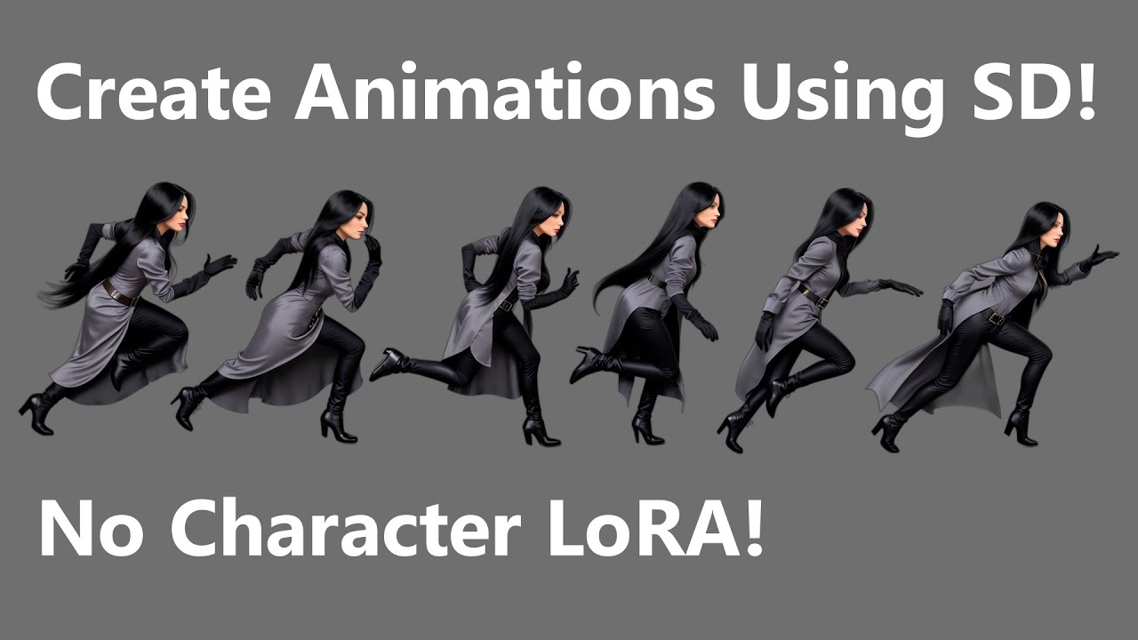 Stable Diffusion Consistent Character Animation Technique Tutorial