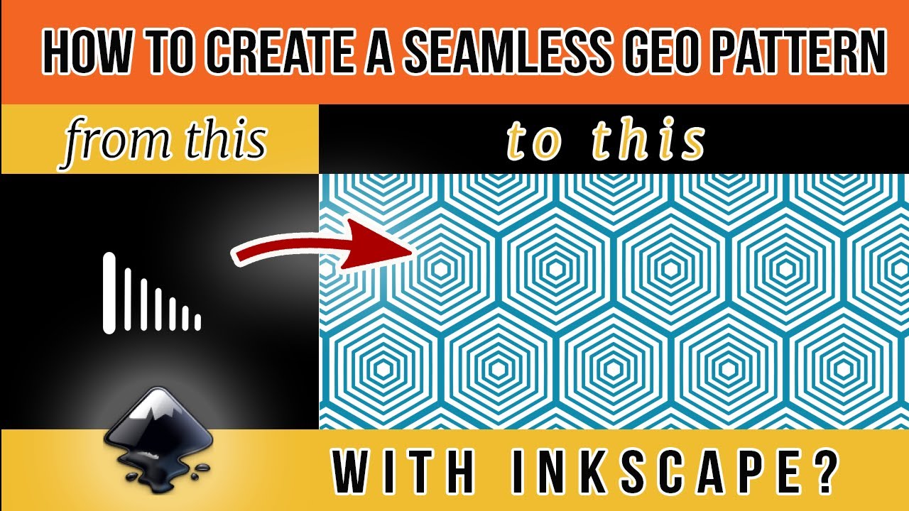 рџ How To Make A Repeating Pattern Using Inkscape Making Patterns In