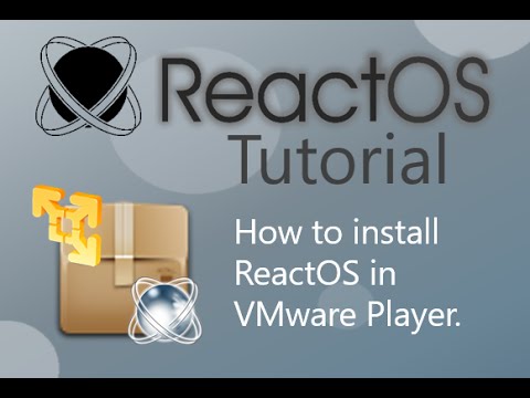 How To Install Reactos In Vmware Player Youtube