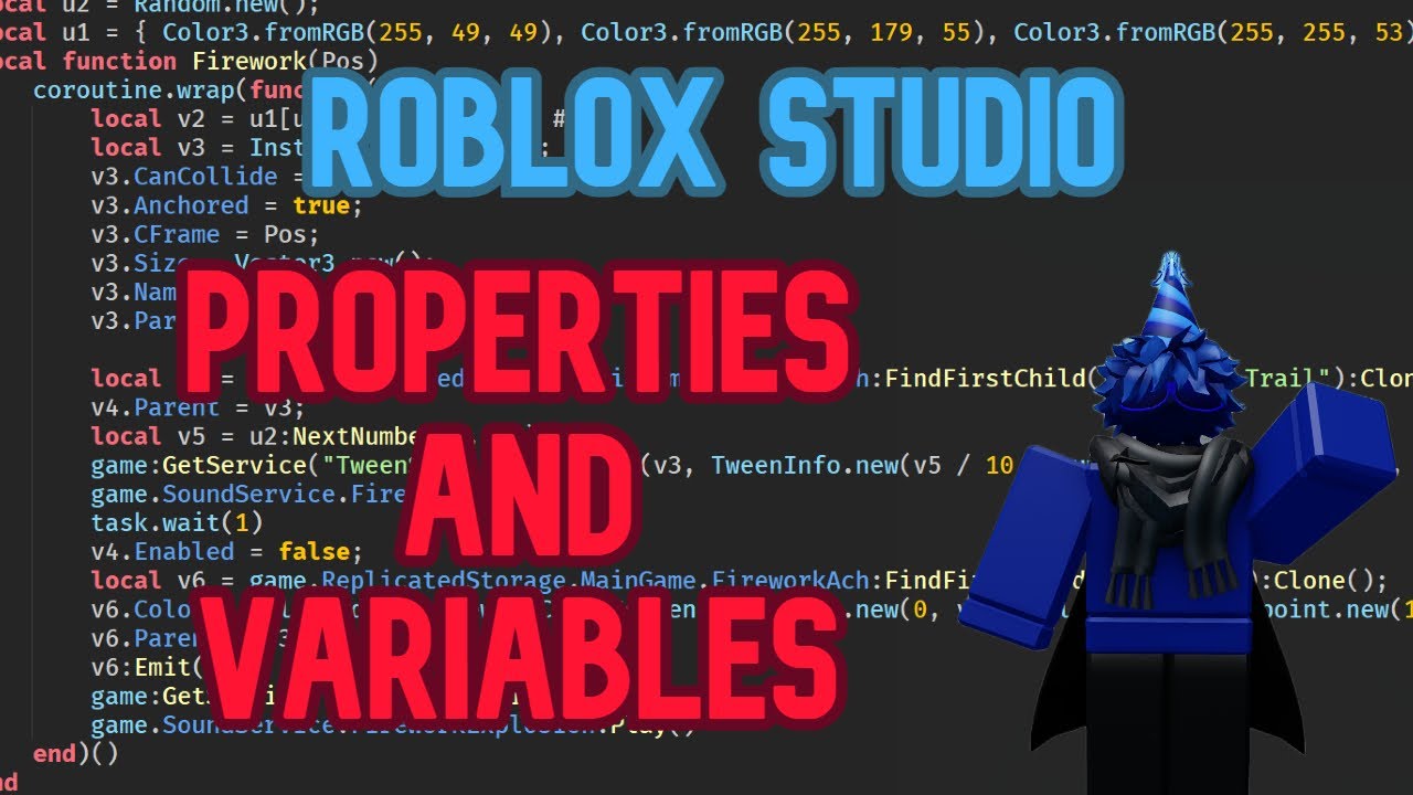 How To Script On Roblox Beginners Guide Properties And Variables