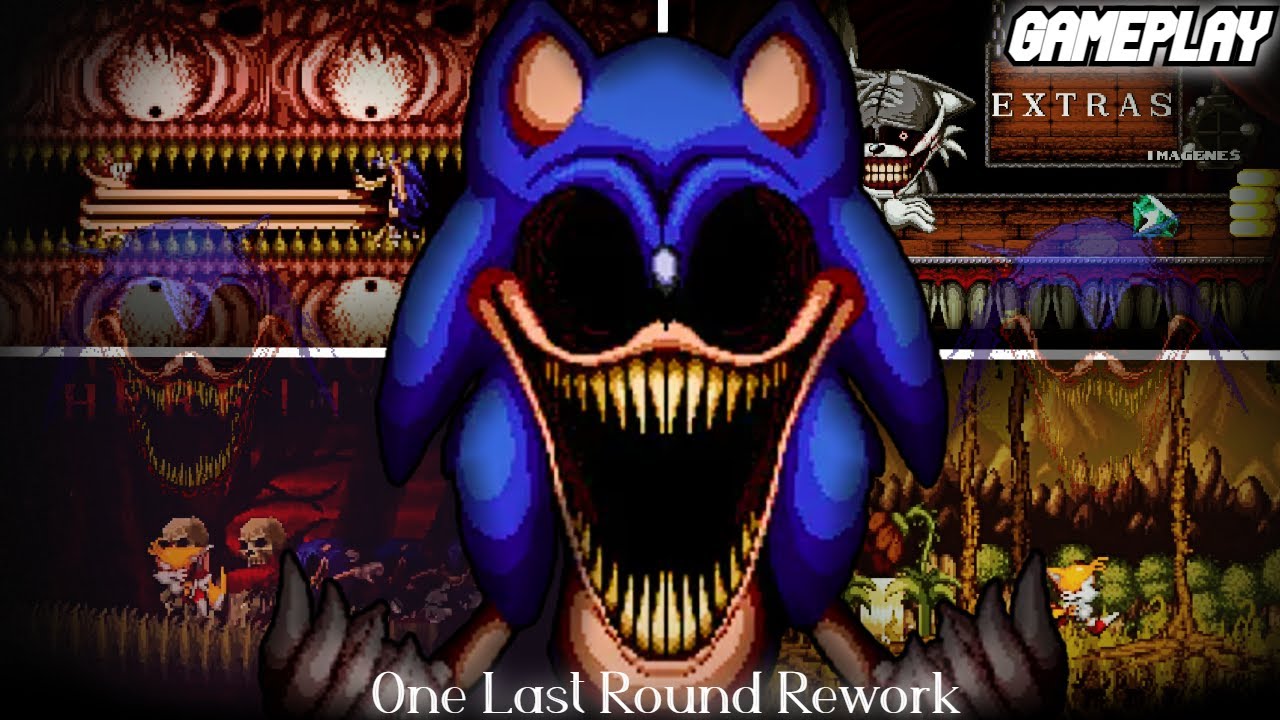 Sonic Exe One Last Round Rework Showcase Secrets Gameplay Sonic