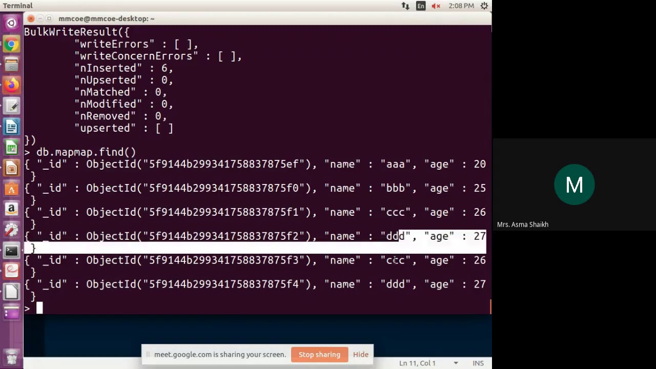 Map Reduce In Mongodb Youtube