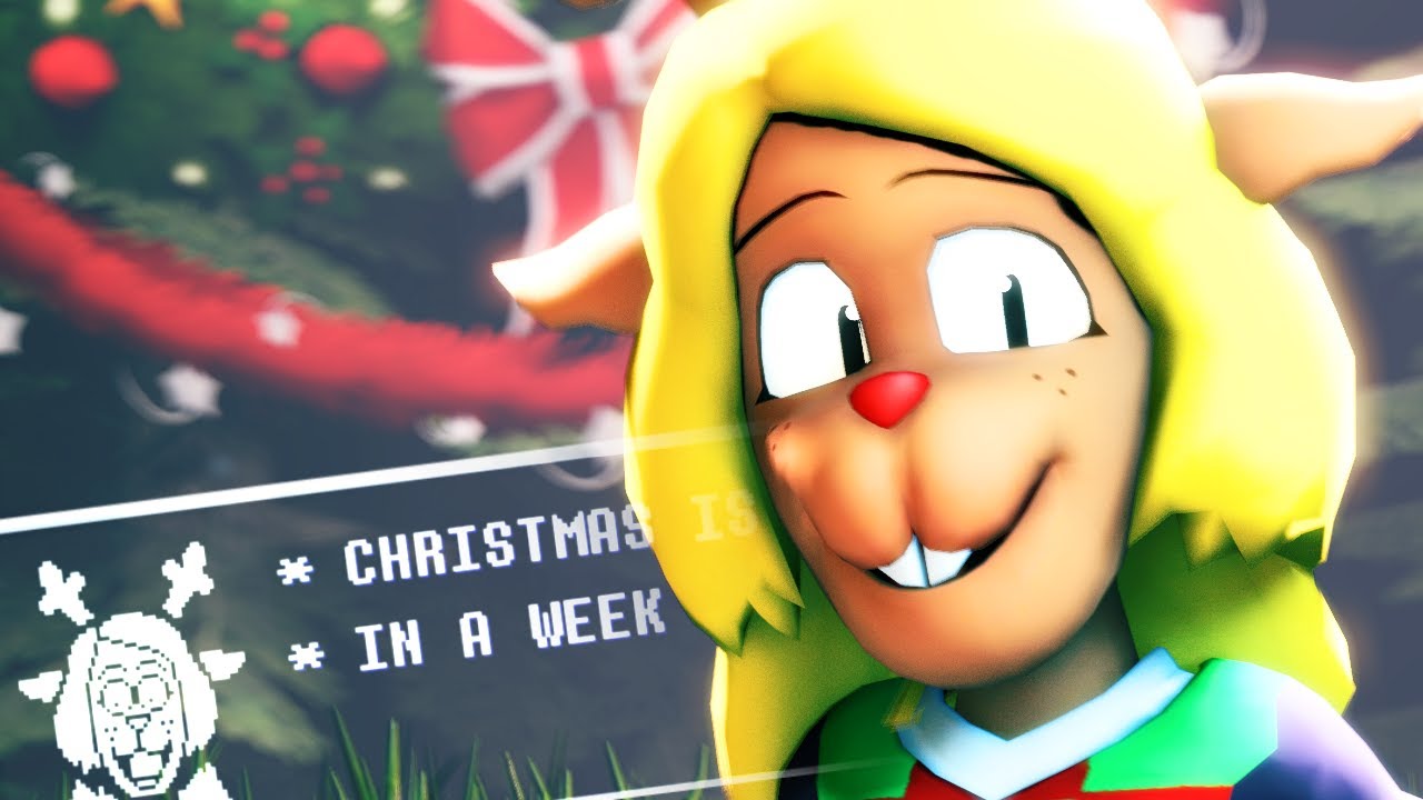 Christmas Just A Week Away Deltarune Sfm Youtube