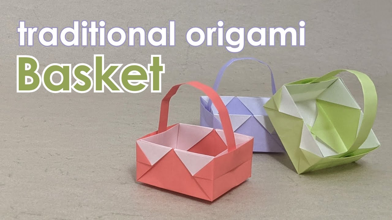 How To Make Origami Easter Baskets At Olivia Brewster Blog