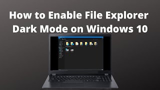 How To Enable File Explorer Dark Mode On Windows 10 Britec09 Mp3 Music ...