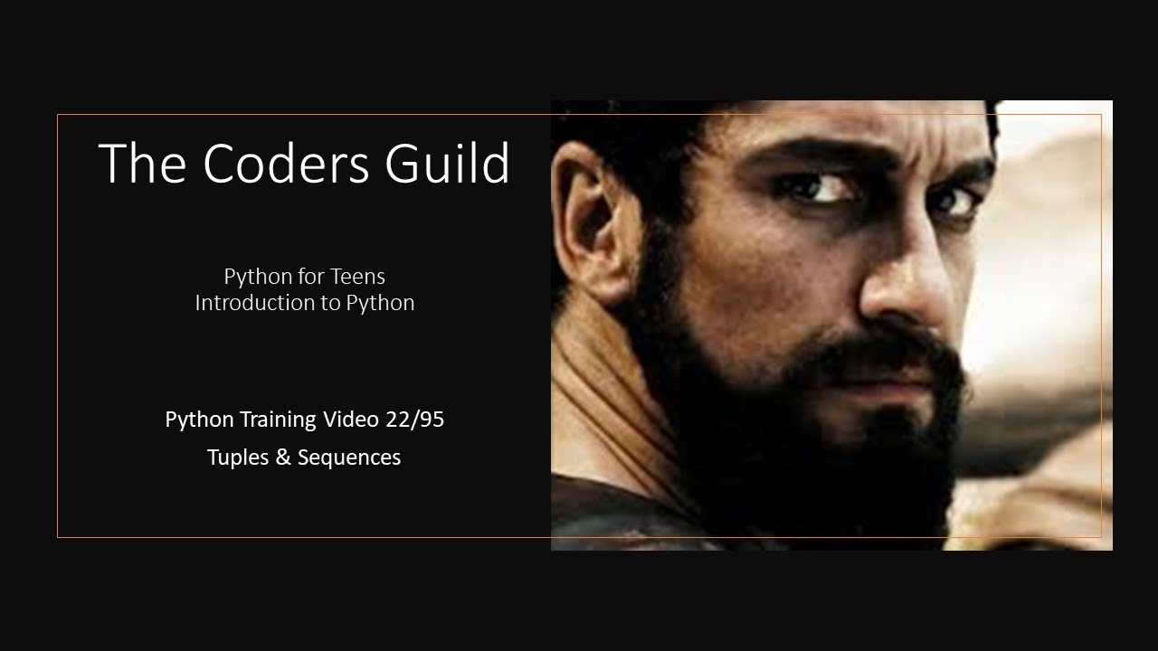 Python Tv22 Tuples Sequences Youtube
