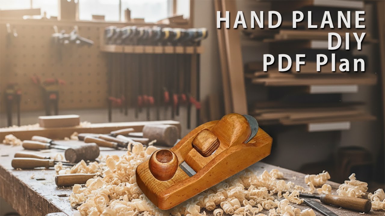 Low Angle Hand Plane With Pdf Plan Diy Youtube