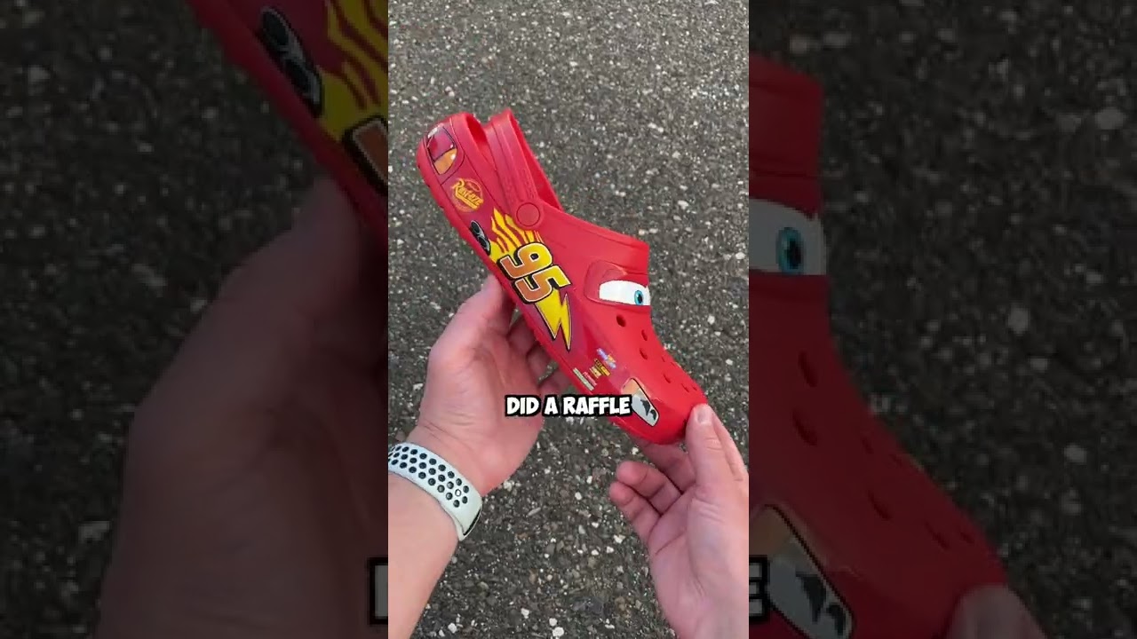 I Tried Wearing The Lightning Mcqueen Crocsвљўпёџ Youtube