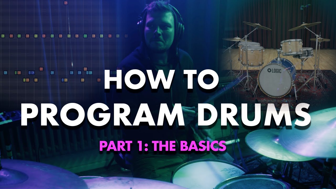 How To Program Midi Drums The Basics Part 1 Youtube