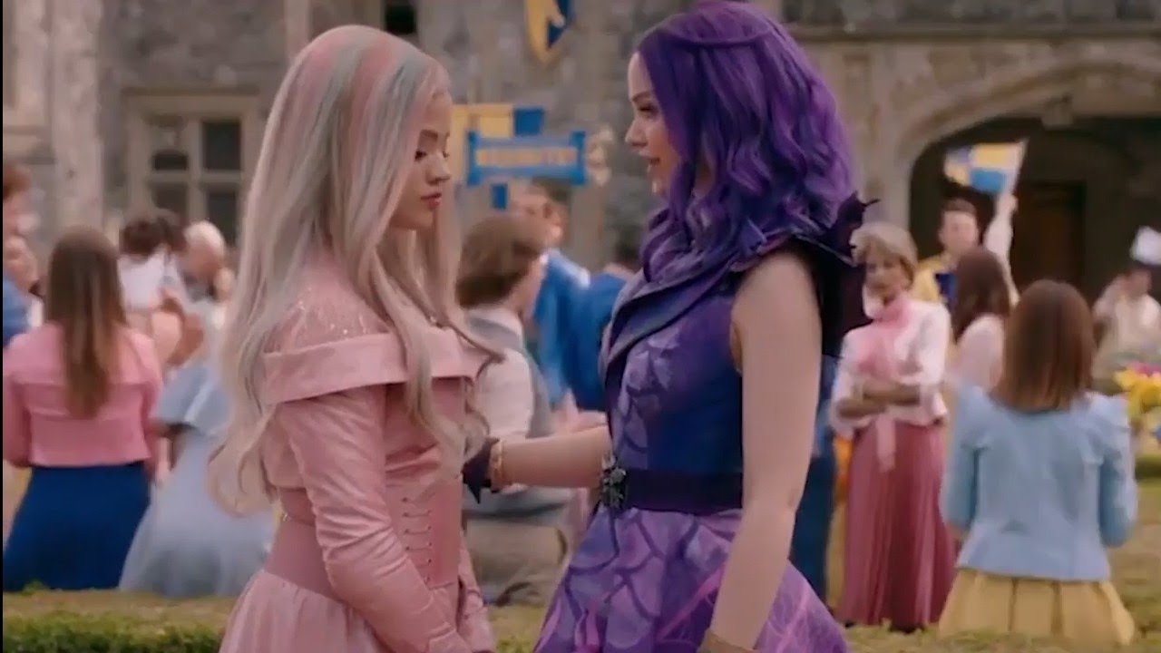 Descendants 3 Audrey Is Jealous Of Mal Hd Youtube
