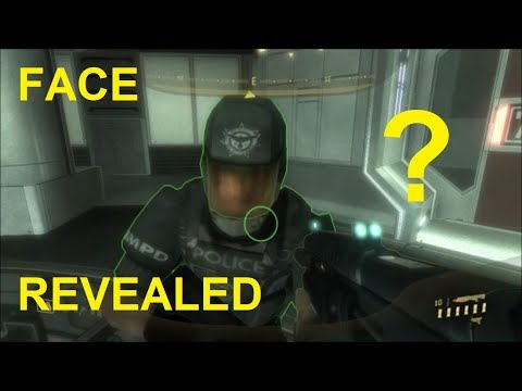 Halo 3 Odst What Does The Police Officer S Face Look Like Youtube
