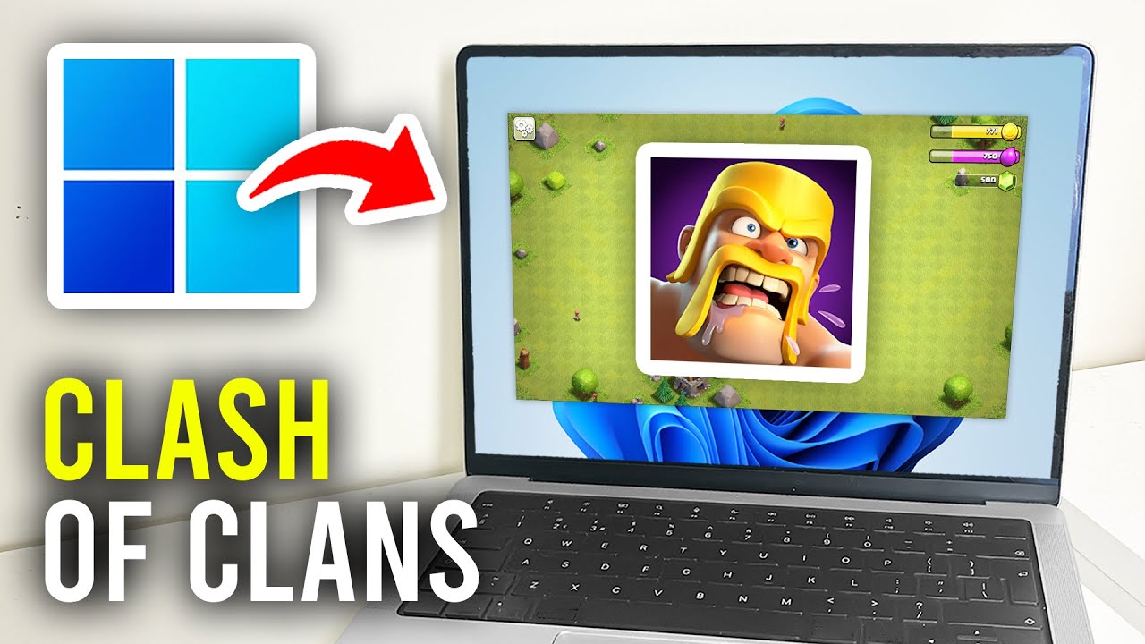 How To Play Clash Of Clans On Pc Laptop Full Guide Youtube